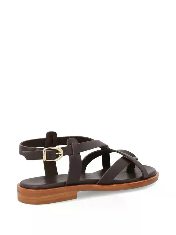 FRAU Crossover-strap Leather Sandals