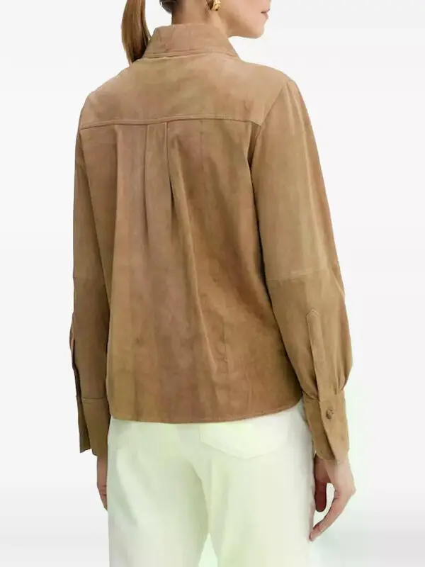 Marella Suede Button-up Jacket