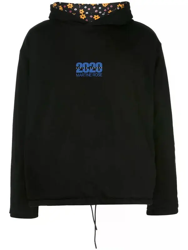 Martine Rose Reversible Floral Hoodie