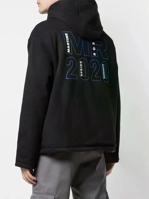 Martine Rose Reversible Floral Hoodie