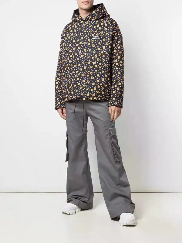 Martine Rose Reversible Floral Hoodie
