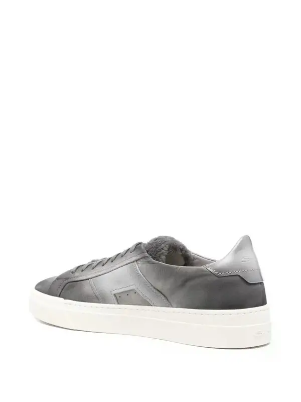 Santoni Panelled Sneakers