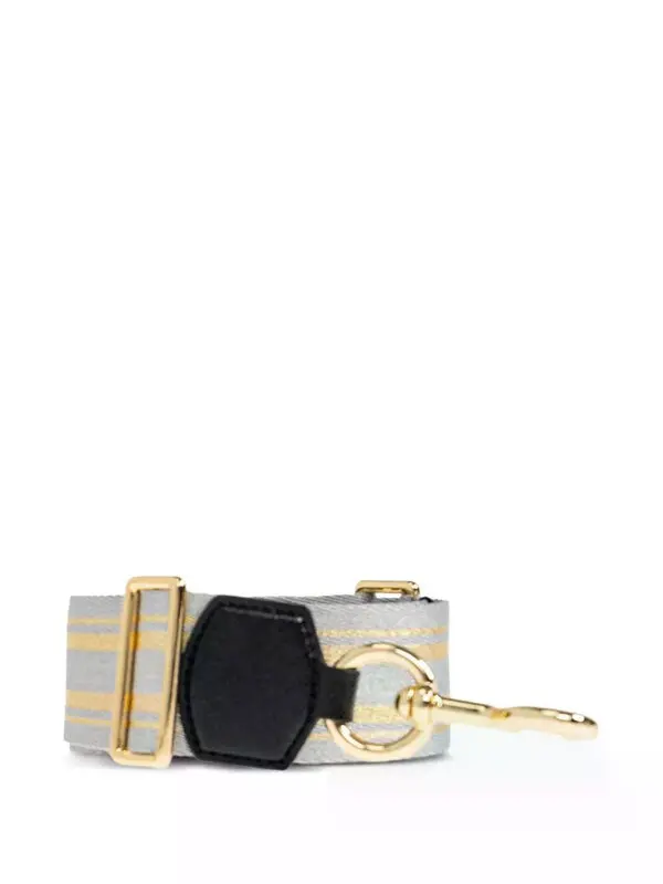 Marc Jacobs The Snapshot Leather Shoulder Bag - Silver
