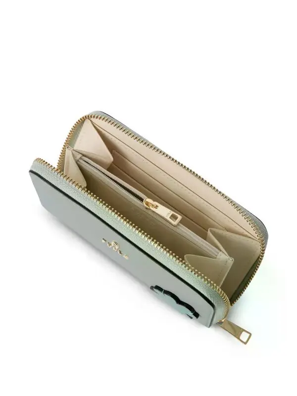 Furla Camelia Large Flower-patch Wallet - Blue
