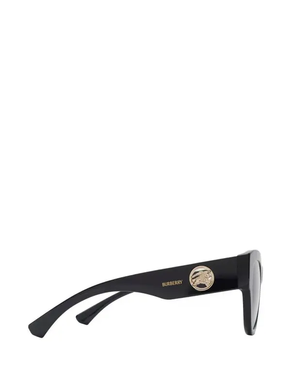 Burberry Knight Round Sunglasses - Black
