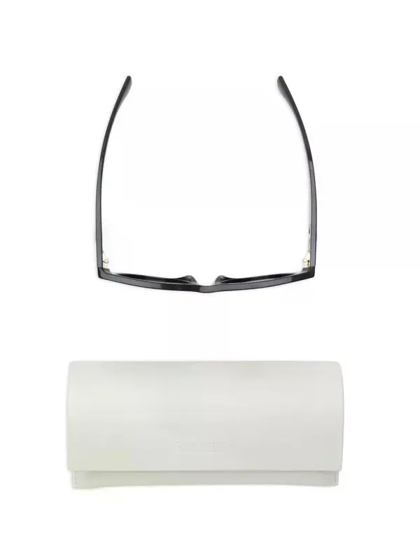 Burberry Knight Round Sunglasses - Black
