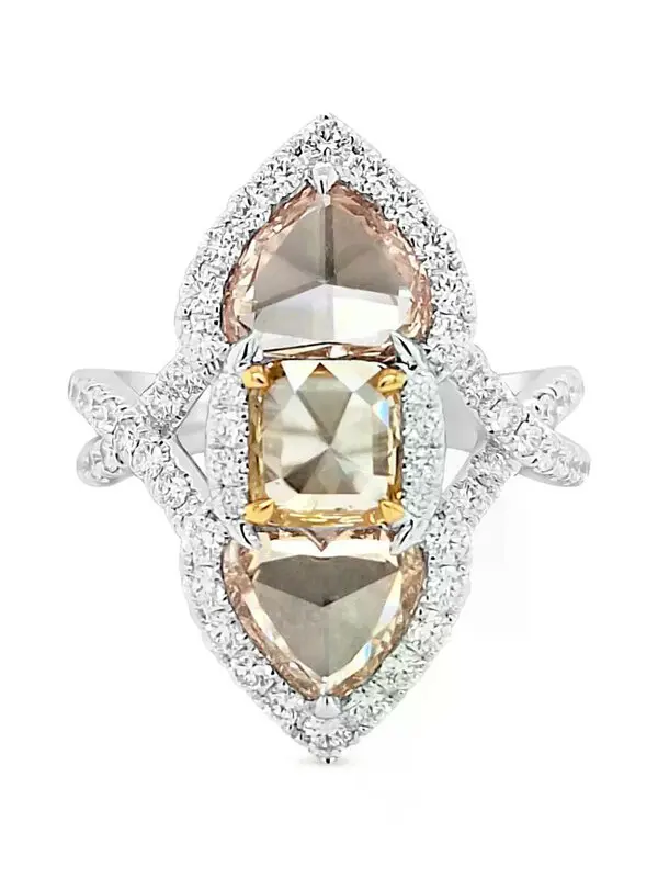 HYT JEWELRY Diamond Cocktail Ring - Silver