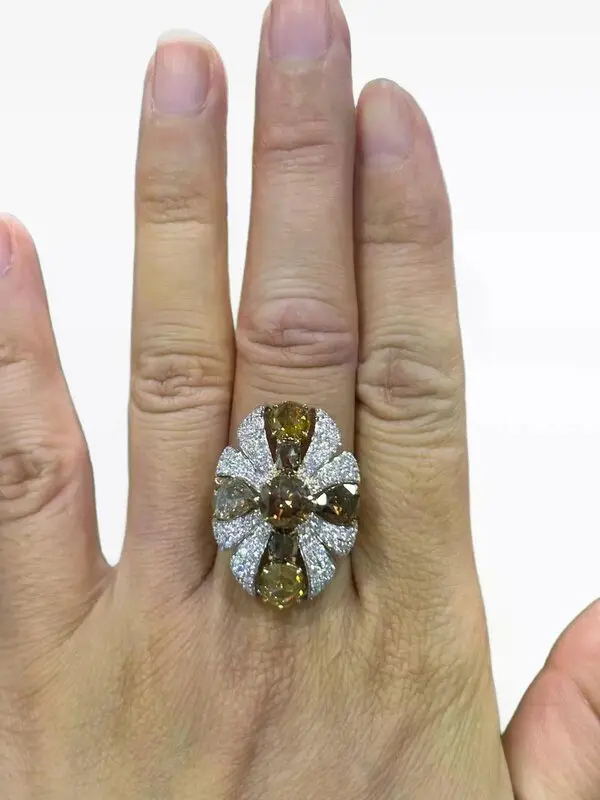 HYT JEWELRY Cocktail Diamond Ring