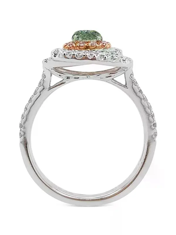 HYT JEWELRY Square Design Diamond Ring