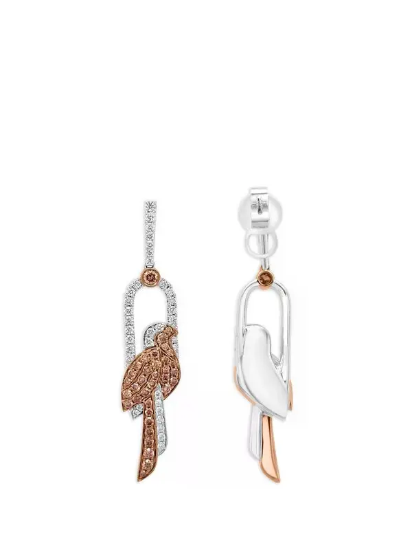 HYT JEWELRY Bird Diamond Drop Earrings