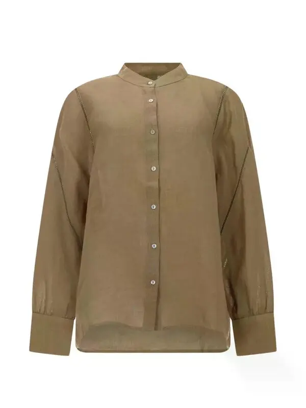 120% Lino Linen Shirt - Neutrals