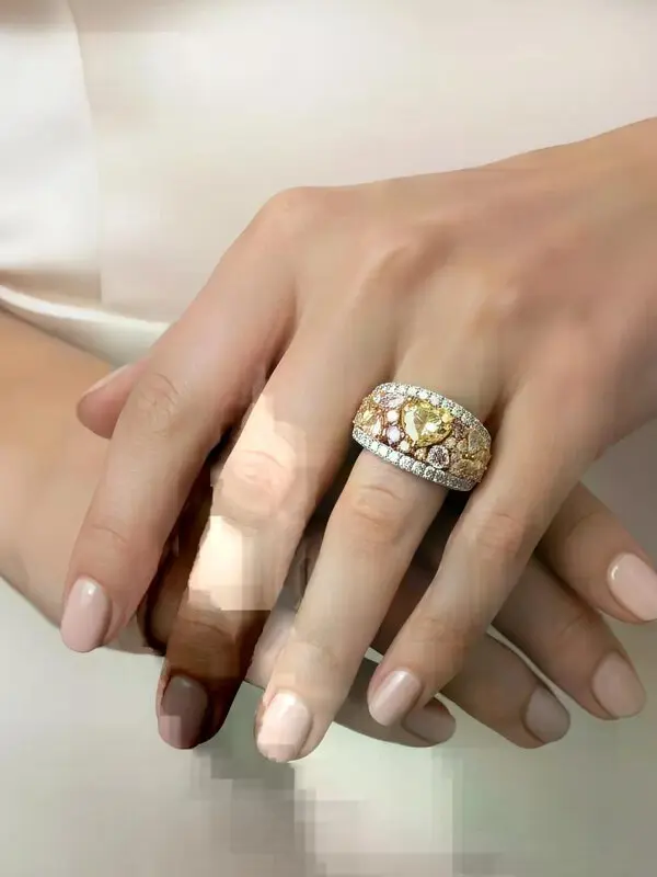 HYT JEWELRY Multi-cut Diamond Ring