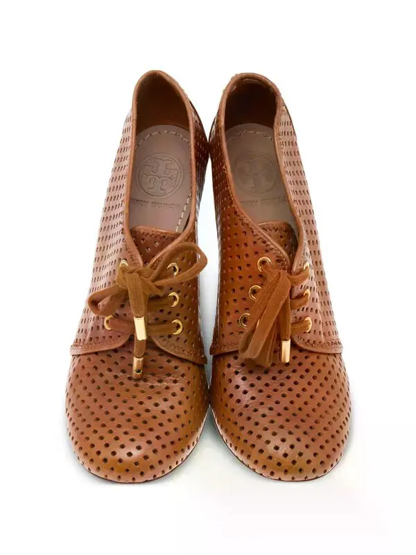 Tory Burch Perforated Wedge Sneakers