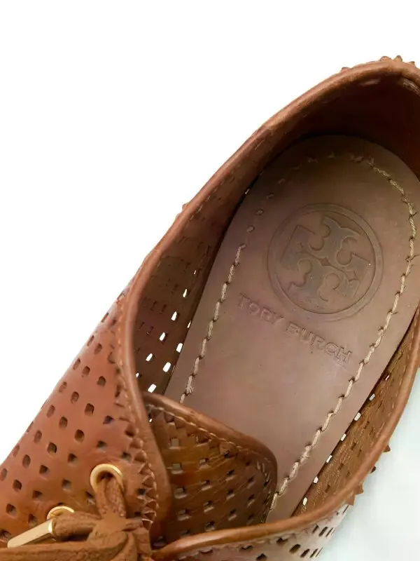 Tory Burch Perforated Wedge Sneakers