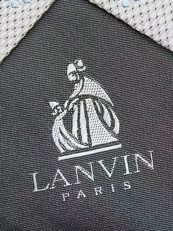 LANVIN Silk Floral Tie