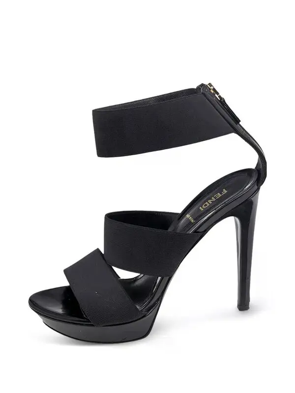 Fendi Strappy Ankle-cuff Sandals