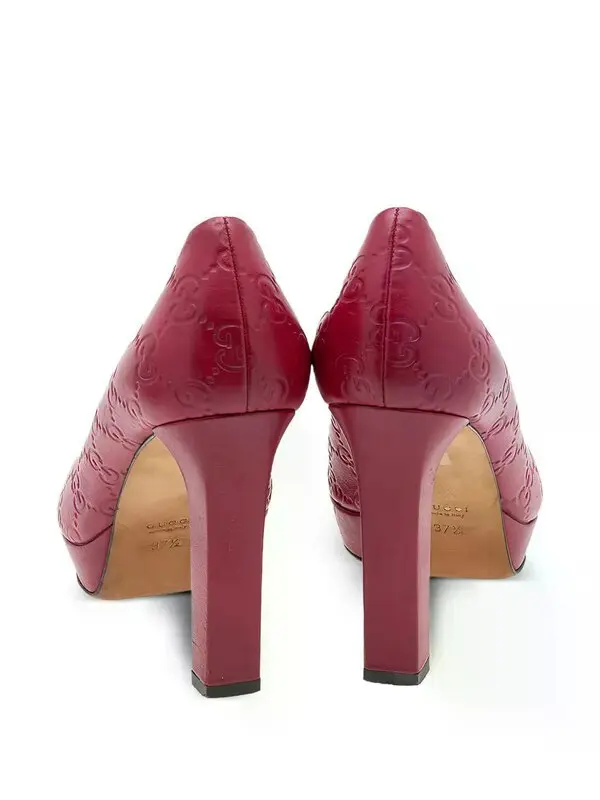 Gucci Peep-toe Platform Pumps