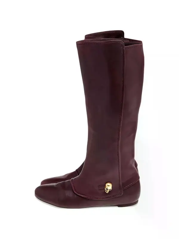 Alexander McQueen Skull-charm Boots