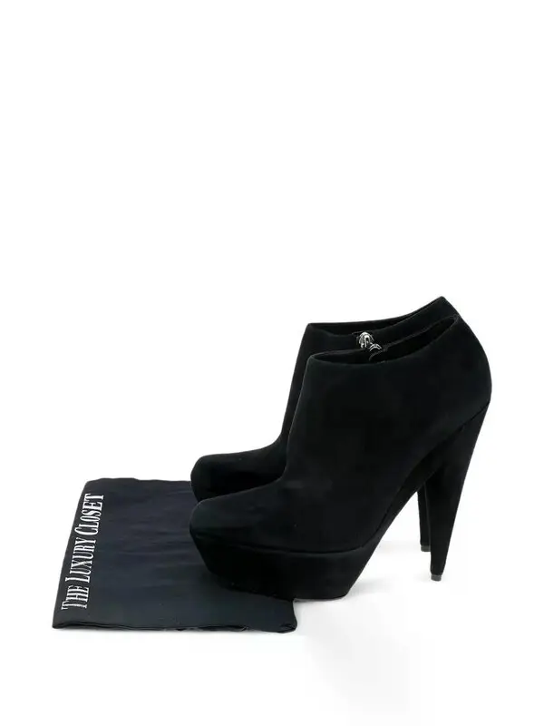 Saint Laurent 150mm Platform Ankle Boots