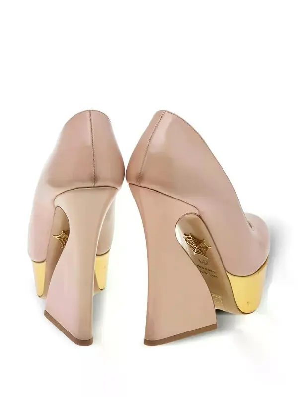 CHARLOTTE OLYMPIA Platform Curved-heel Pumps
