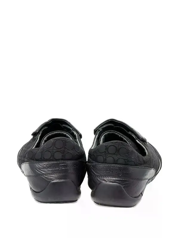 FERRAGAMO Gancini Canvas Slip-on Sneakers
