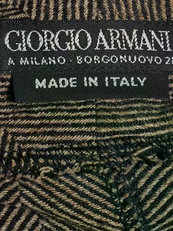 Giorgio Armani V-neck Button-front Sweater