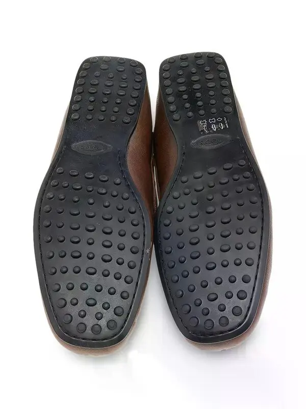 TOD'S Leather Slip-on Loafers