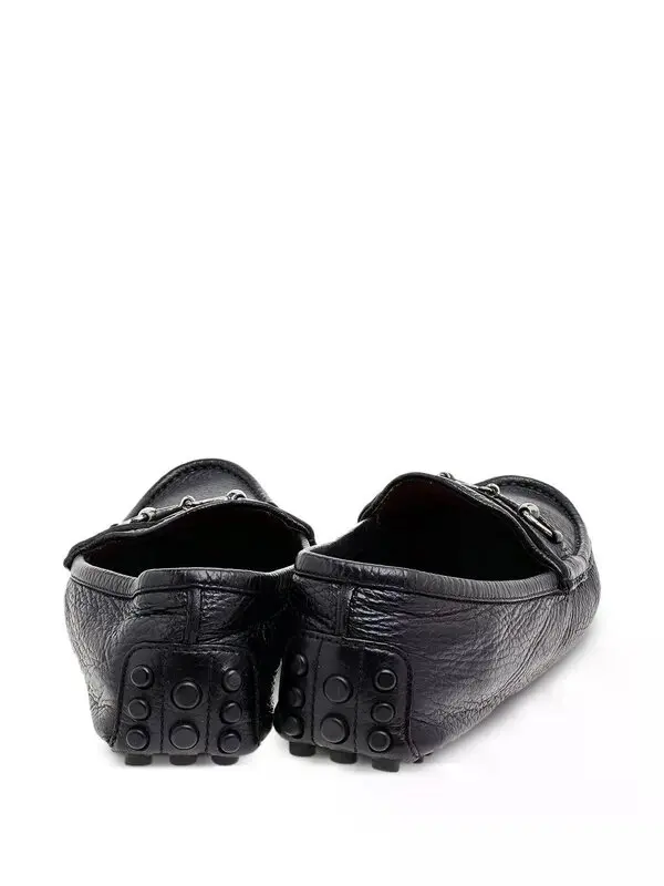 Gucci Horsebit Leather Loafers - Black