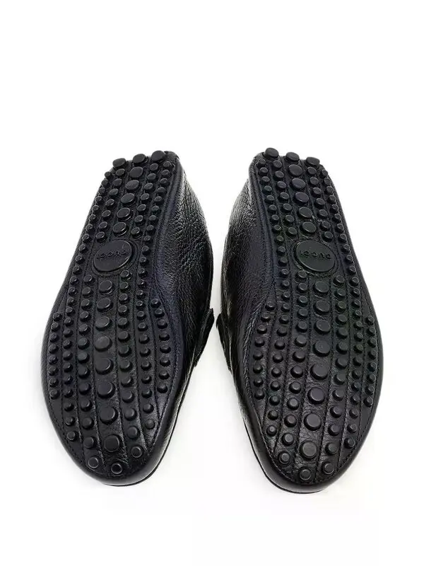 Gucci Horsebit Leather Loafers - Black