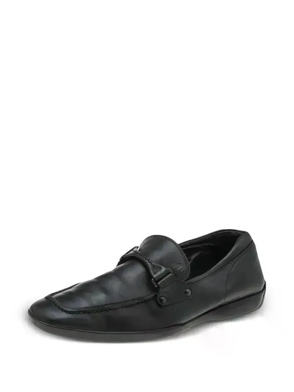 TOD'S Penny Strap Leather Loafers