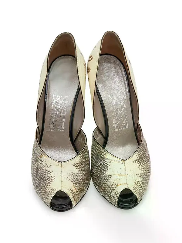 FERRAGAMO Peep-toe Pumps