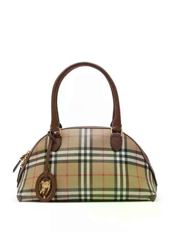 Burberry Small Primrose Bag In Archive Beige Check