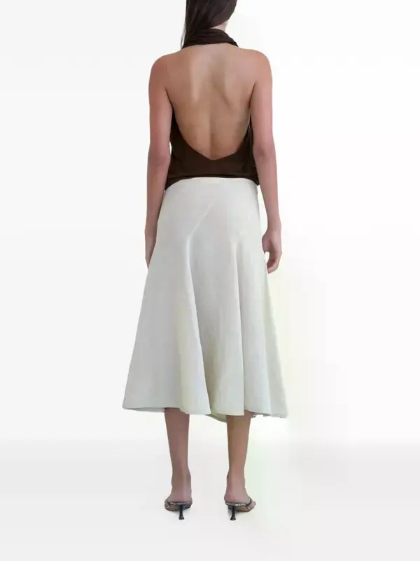 BELLE ANNA Cleo Draped Halterneck Top