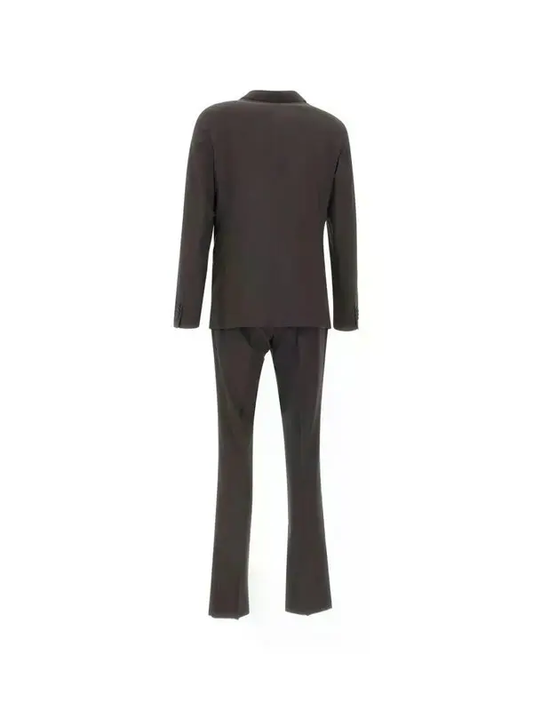 Corneliani Single-breasted Peak-lapel Suit - Brown