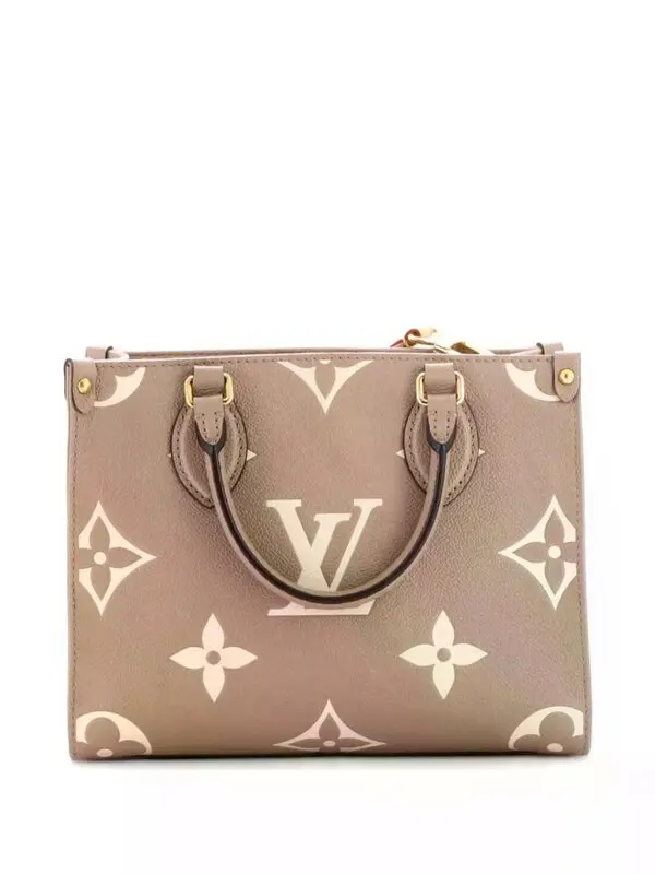 LOUIS VUITTON Onthego Pm Monogram Empreinte Giant Tote Bag