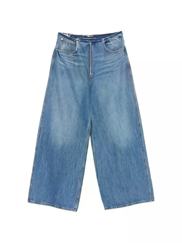 Alexander Wang Surge Wide-leg Jeans - Blue