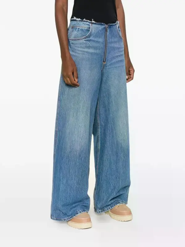 Alexander Wang Surge Wide-leg Jeans - Blue