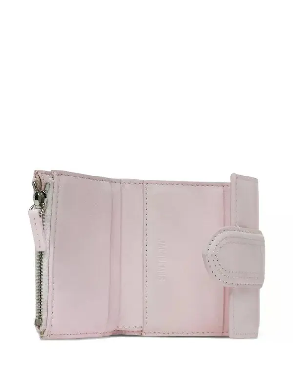 Jacquemus Le Compact Bambino Patent-leather Wallet