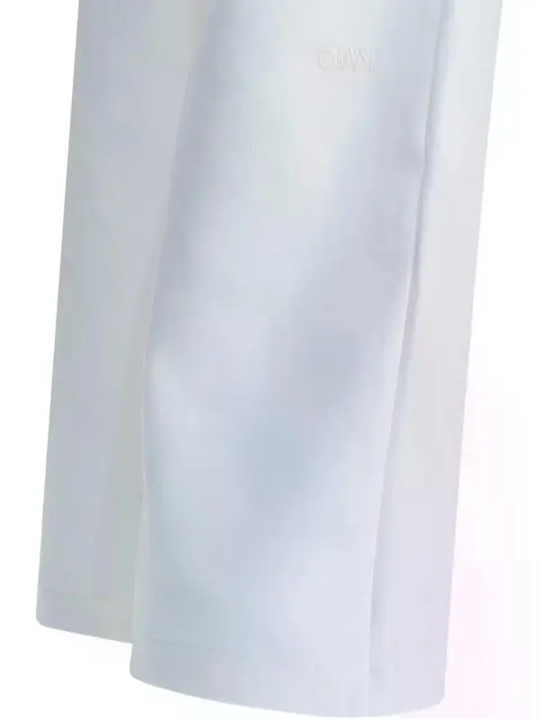 OWN Pleated Flared-leg Trousers