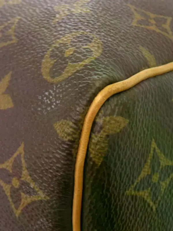 LOUIS VUITTON Monogram Keepall 50 Travel Bag - Brown