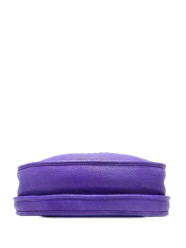 Hermès Clemence Evelyne Iii Pm Bag - Purple