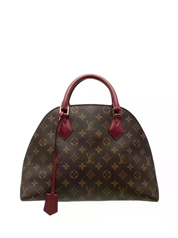 LOUIS VUITTON Monogram Alma Bnn Satchel - Brown