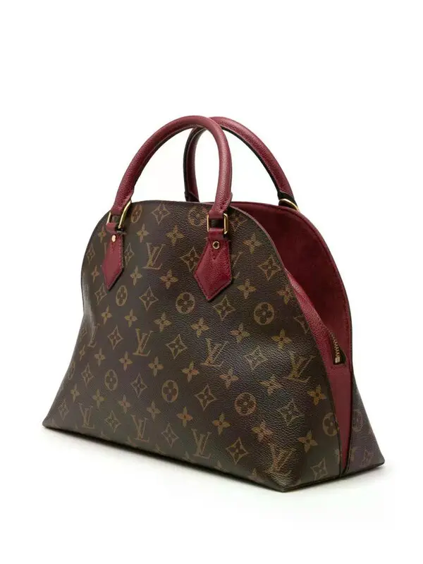 LOUIS VUITTON Monogram Alma Bnn Satchel - Brown