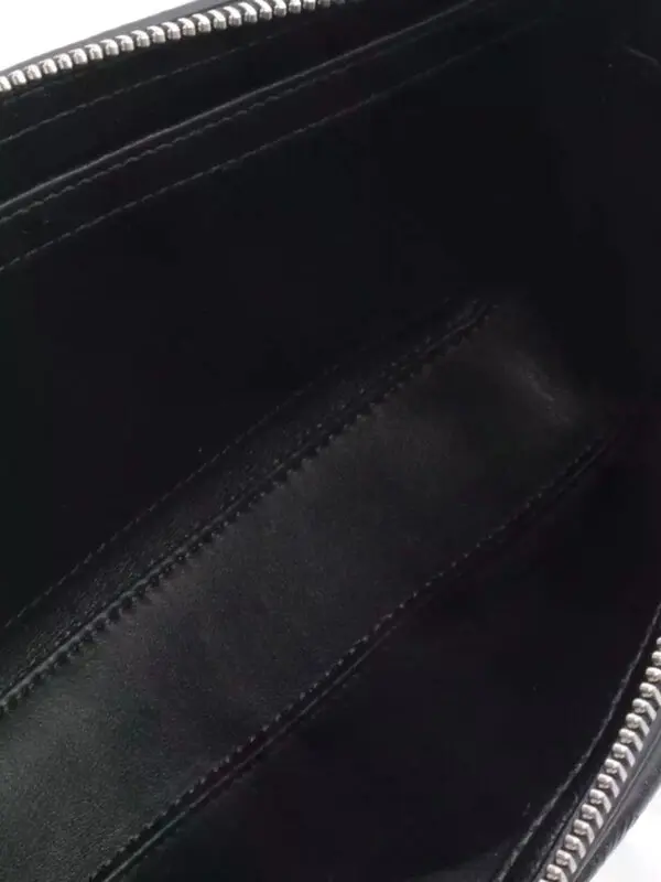 Celine Medium Triomphe Embossed Leather Messenger Bag