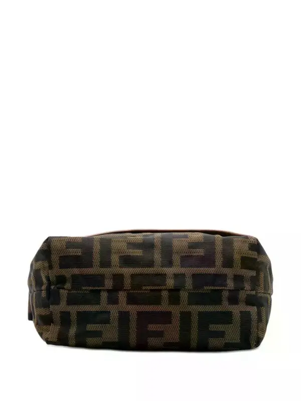 Fendi Mini Ff Zucca Canvas Crossbody Bag