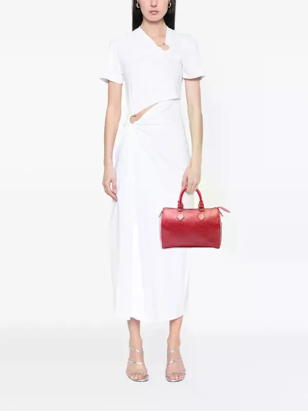 LOUIS VUITTON Epi Speedy 30 Boston Bag - Red