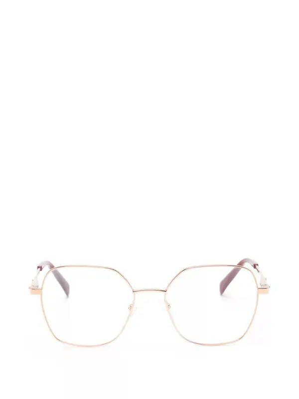 Zadig&Voltaire Geometric-frame Eyeglasses - Gold