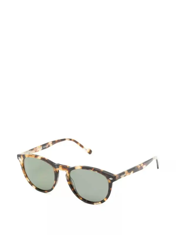VOGUE EYEWEAR Tortoiseshell Effect Round Frame Sunglasses
