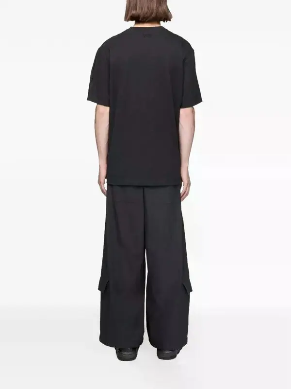 Y3 Logo-print Wide-leg Cargo Pants