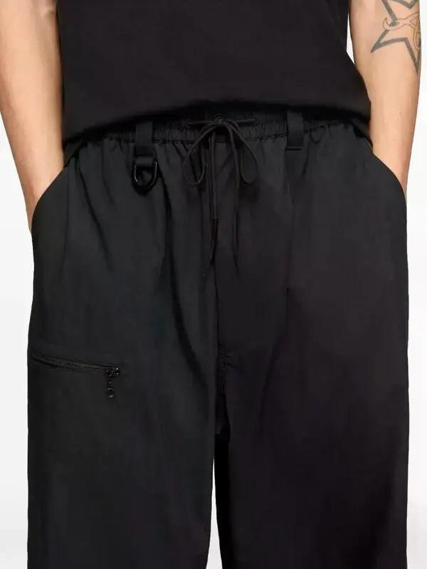 Y3 Logo-print Wide-leg Cargo Pants